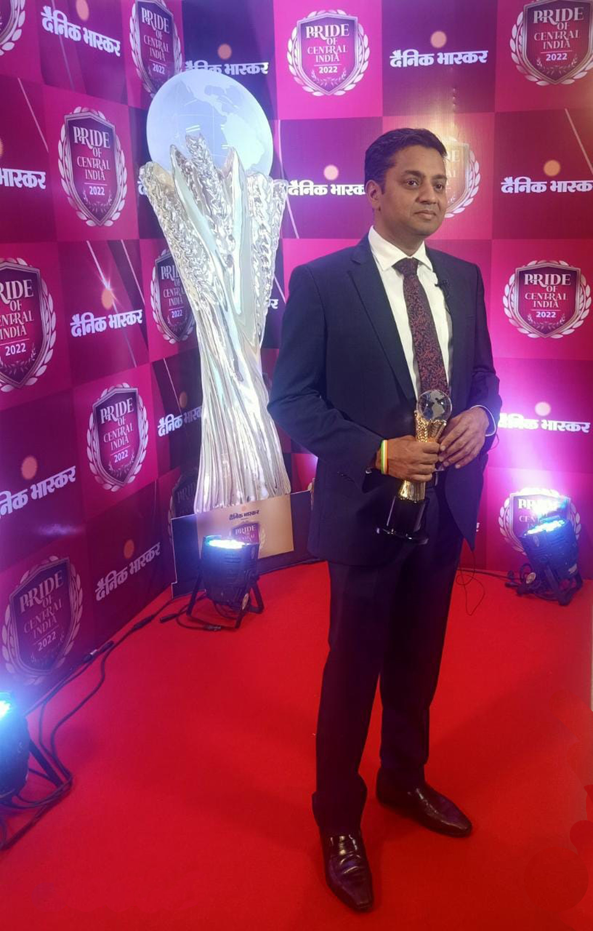 ‘The Pride of Central India’ awarded to MD of Pratibha Syntex - Perfect ...